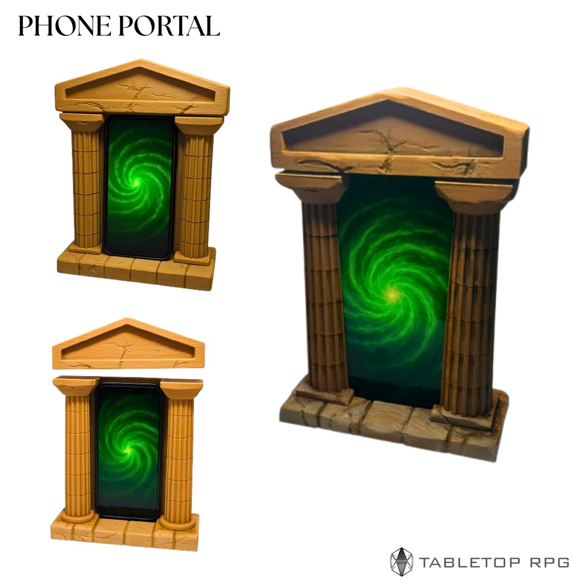 Arcane Portal Display Stand — Tabletop RPG